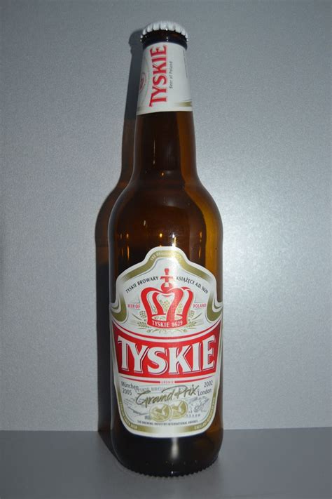 "Tyskie": Beer from Tychy (Poland) | Beer, Beer bottle, Poland