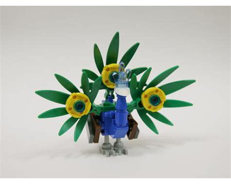 Lego Moc Peacock By Conv Misaqa Rebrickable Build With Lego