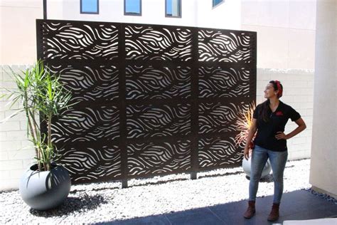 OUTDECO Ft X Ft Wooloomai Hardwood Composite Decorative Wall Dcor And Privacy Panel In