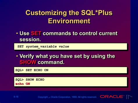 les08[1] producing readable output with sql plus ppt