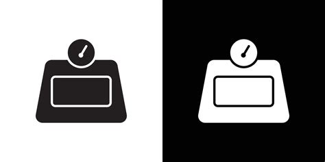 Scales Icon Thin Line Flat Illustration Vector Art At Vecteezy
