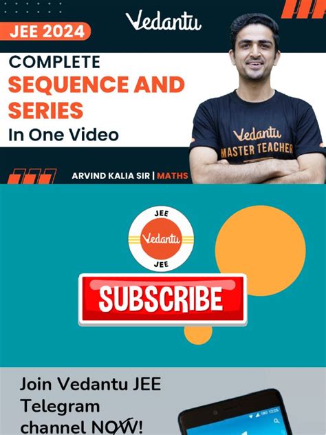 Complete Sequence And Series In One Video Pdf