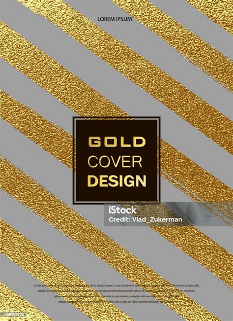 골드 반짝임 반짝임 디자인 서식 파일 브로셔 새 해 결혼식 생일 초대 황금 녹 요소입니다 벡터 일러스트 레이 션 0명에 대한 스톡 벡터 아트 및 기타 이미지 Istock