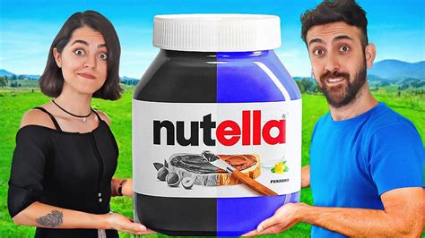 چالش خوردن یک رنگ غذا برای ۲۴ ساعت 😢 Rainbow Food Challenge Youtube