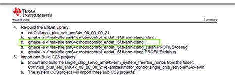 AM6442 Issue For Re Build The EnDat Library Processors Forum
