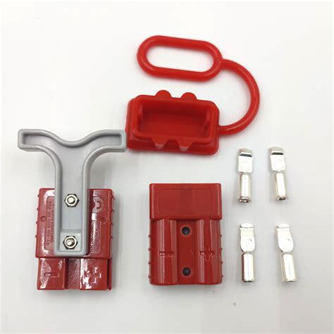 Copper Terminal Battery Quick Connector Kit Anderson Plug Connect 600v