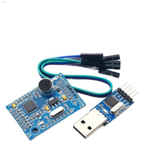 υLD3320 speech recognition module ld3320a integrated with MCU 16 IO ports lead to send TTL board