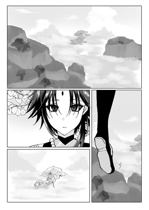 Ankey On Twitter 魈空webオンリーの共通テーマ企画の漫画です。 『遠く道行く貴方へ、私の加護が届きますよう』 Xa