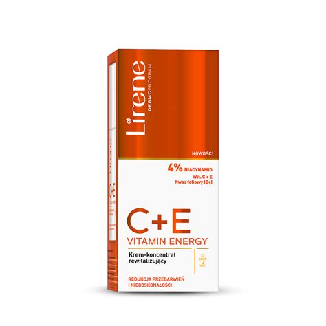 Lirene С+E VITAMIN ENERGY Ревитализирующий крем-концентрат 40 мл | Lirene