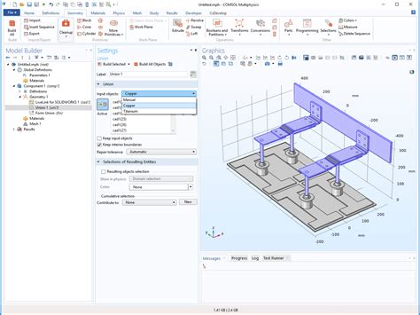 LiveLink for SOLIDWORKS 更新 COMSOL 5 4 发布亮点