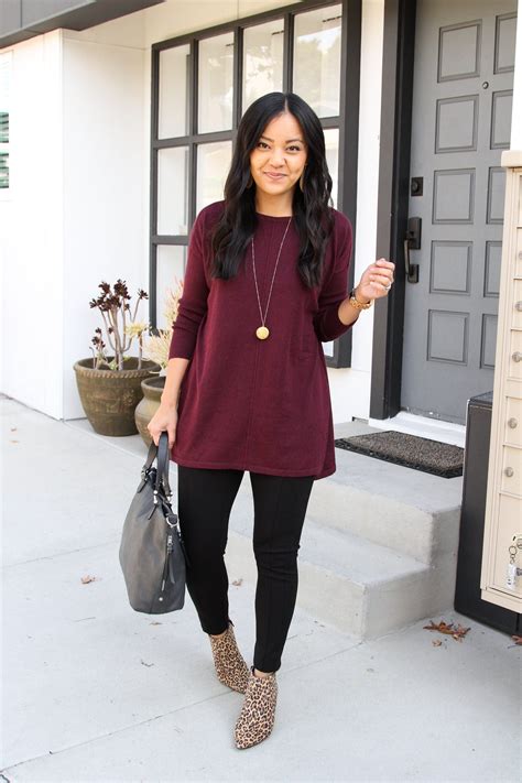 Business Casual Tunic With Leggings Subisness