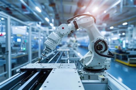 Premium Photo Phone Factorys Robotic Vision System