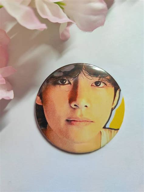 Bts V Pin Buttonkim Taehyung Pinbangtan Badge Taehyungtae Taebts