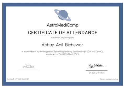 Astromedicomp Gpuprogramming Cuda Opencl Parallelcomputing Hpp C C Abhay Bichewar