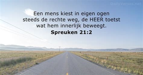 23 November 2021 Bijbeltekst Van De Dag Spreuken 21 2 DailyVerses Net