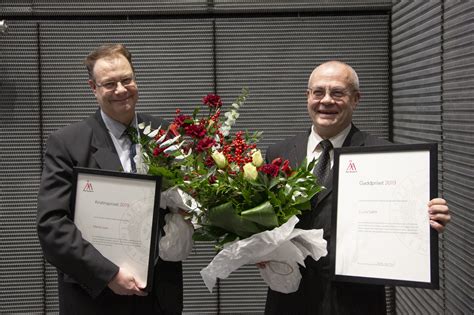 Marko Joas Ja Tapio Salmi Palkitaan Menestyksekkäästä Tutkimustyöstä