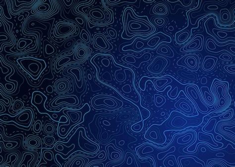 Free Vector Abstract Background With A Detailed Topographic Map