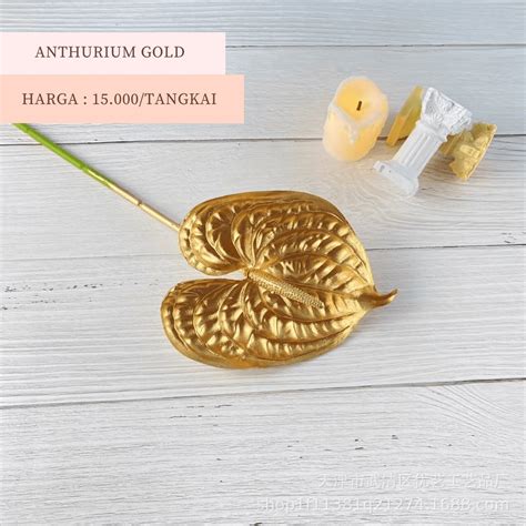 Jual Bunga Emas Bunga Gold Mawar Gold Anggrek Gold Mawar Emas Anggrek