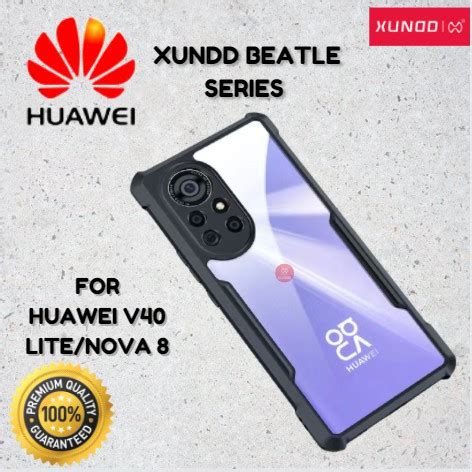 Huawei Nova 8 Xundd Beatle Series Lens Protection Case Shopee Philippines