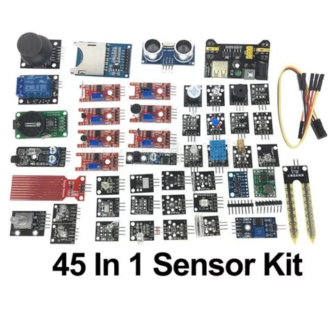 45 In 1 Sensor Module Starter Set Kit For Arduino Raspberry Pi Education Eur 2544 Picclick De