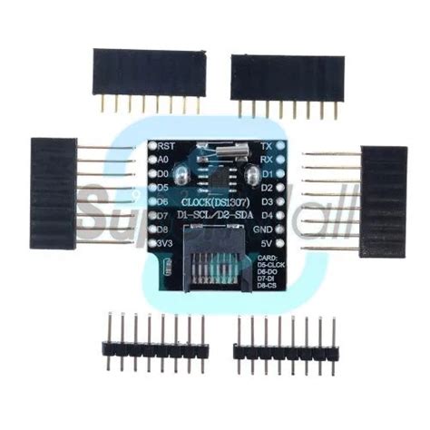 WEMOS D1 MINI Data Logger Shield RTC DS1307 Clock For Arduino Raspberry