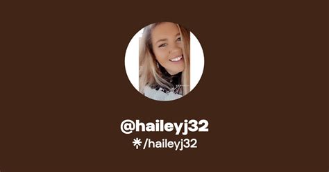 Haileyj32 Instagram Tiktok Linktree