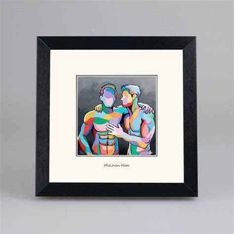 Mclovin Him Digital Mounted Print — Steven Brown Art