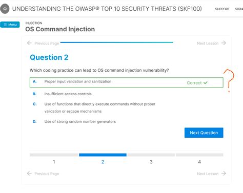 Lab 5 2 OS Command Injection Quiz Answer Options Linux Foundation Forums