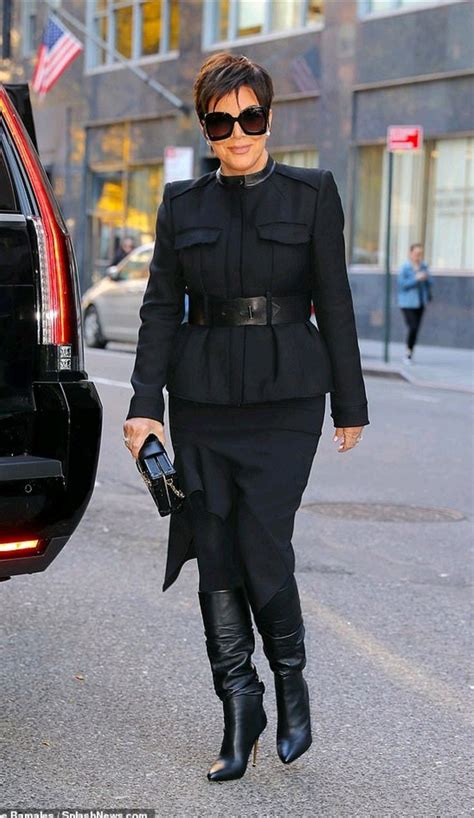 Kris Jenner Style 2023 Kris Jenner Suit Kris Jenner Boots