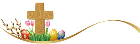 Library Of Easter Cross Border Clipart Freeuse Stock Png Files Clipart