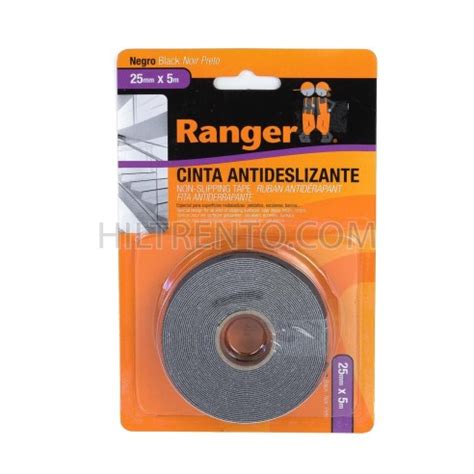 Cinta Adhesiva Antideslizante Negra Mm X Metros