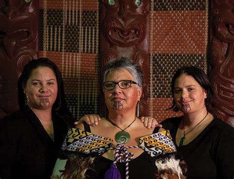 Moko Kauae Worn With Mana Te Rūnanga O Ngāi Tahu