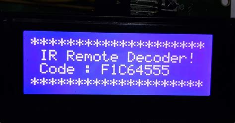 How To Decode Any IR Remote Control Signal Using Arduino ElectronicDIYs