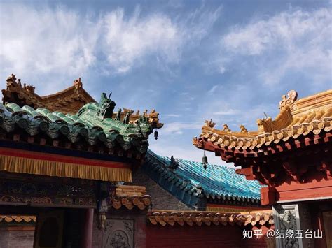 金碧辉煌的皇家寺院五台山菩萨顶 知乎
