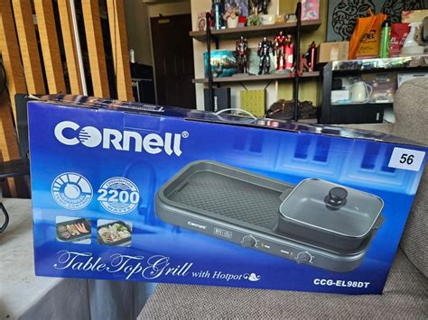 Cornell Table Top Grill With Hotpot Tv And Home Appliances Kitchen