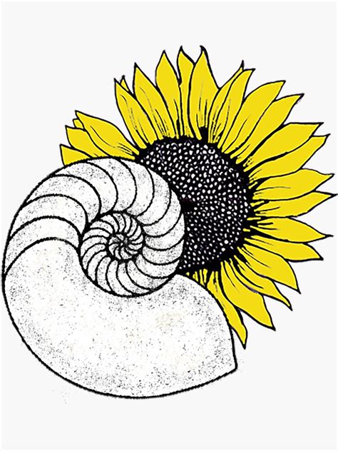 Fibonacci Sticker Sticker For Sale By Loraineowski Redbubble