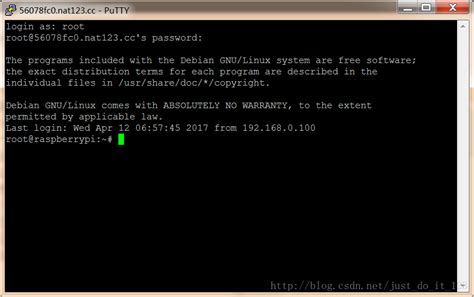 使用nat外网ssh树莓派及访问tomcat页面ssh连接tomcat Csdn博客