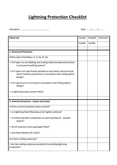 Lightning Protection Building