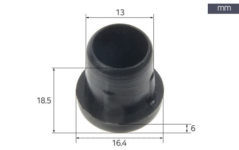 철물가이드 [각파이프캡 각관 마감 사각 파이프마개 원형 Pvc 고무]