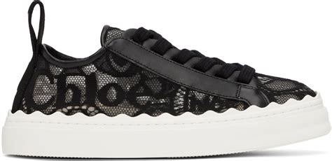Chloé Black Lauren Sneakers Chloe