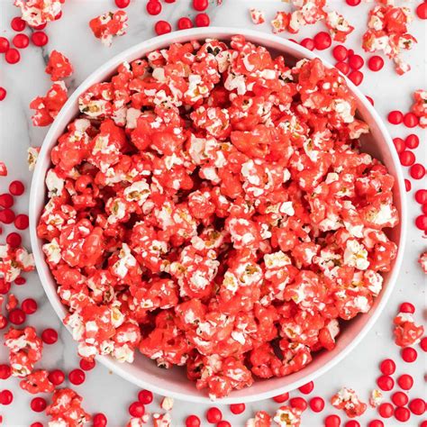 Red Hot Popcorn Desserts On A Dime