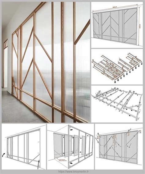 Как сделать перегородку из поликарбоната Перегородка Перегородка стены Детские перегородки