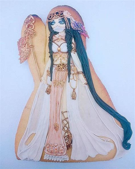 Amithi The Nature Goddess Decorated Cake By Cookies By Cakesdecor