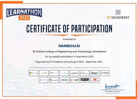 Nambu Ajai On Linkedin Learnathon