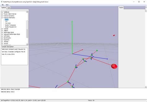 Segmentation Fault When Using IK SDLS Issue Bulletphysics Bullet GitHub