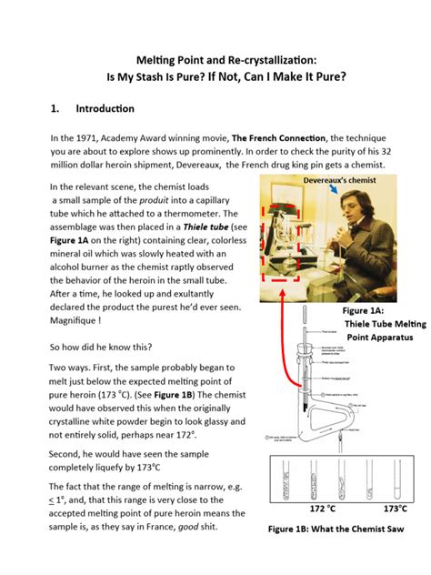 Melting Point And Recrystallization 2 Pdf Filtration Melting Point