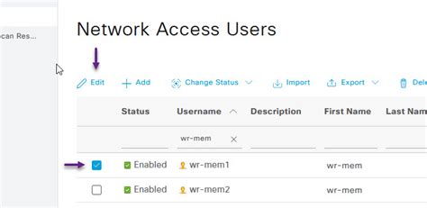 Cisco ISE DACL Configuration Wr Mem Net