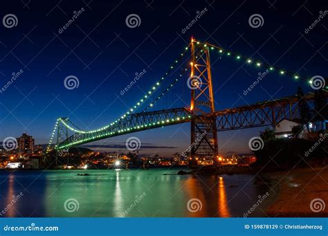 Hercilio Luz Bridge The Most Common Postal Card From Florianópolis