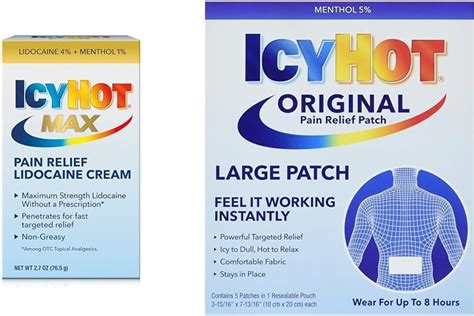 Icy Hot Max Strength 27oz Pain Relief Cream With Lidocaine