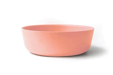 Premium Photo Pink Ceramic Bowl Isolated On White